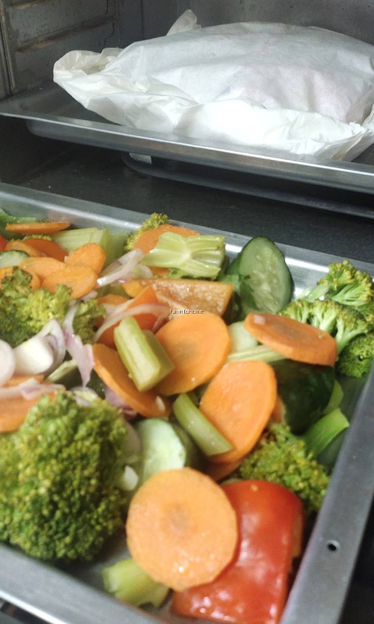 Salmon Fillet & Mix Veggie Recipe Pack