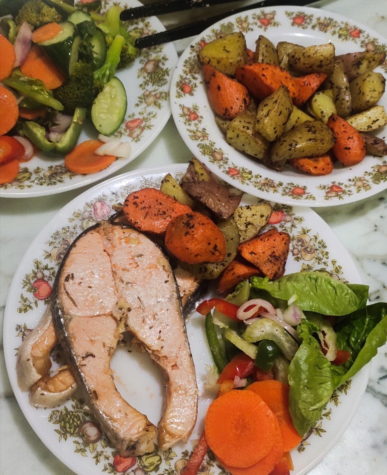 Salmon Fillet & Mix Veggie Recipe Pack